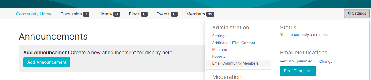 Emailing NODA Community Members - NODA